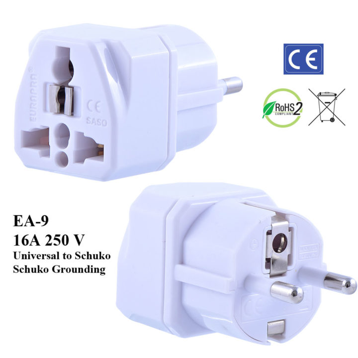 Germany/France Plug Adapter | EuroPlugs.com